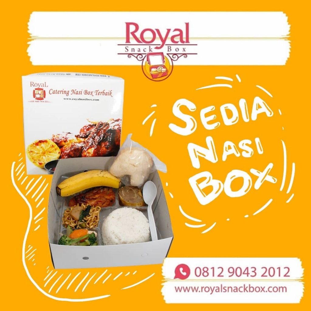 Pesan Nasi Box Terbaik di Tebet Jakarta Selatan - Royal Snack Box