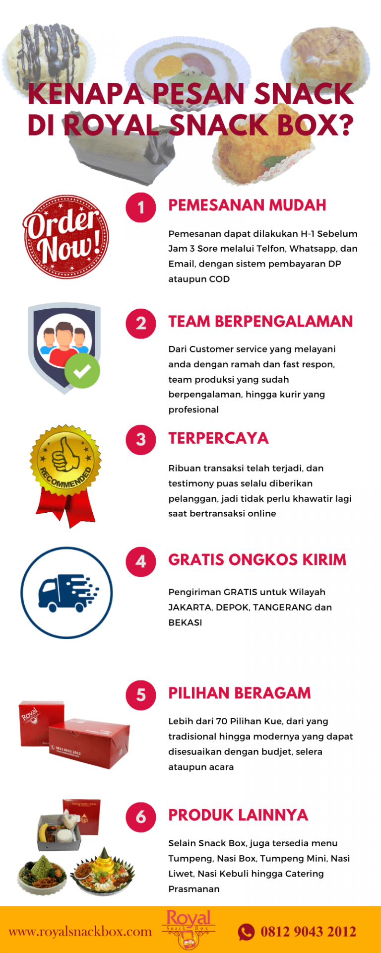 Pesan Snack Box di Kelapa Gading - Royal Snack Box