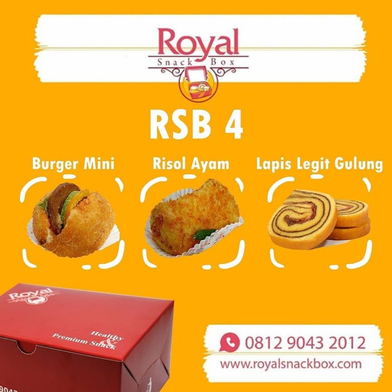 Snack Box Delivery di Jakarta Selatan - Royal Snack Box
