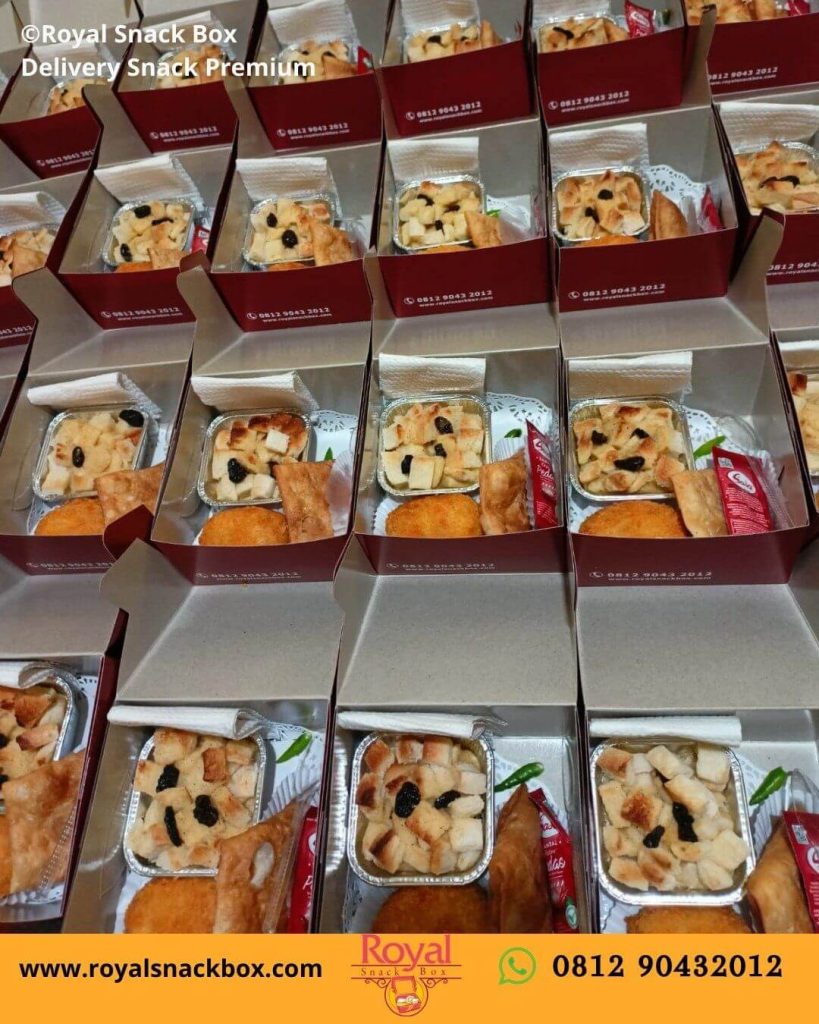 Snack Box Kue Basah Modern - Royal Snack Box